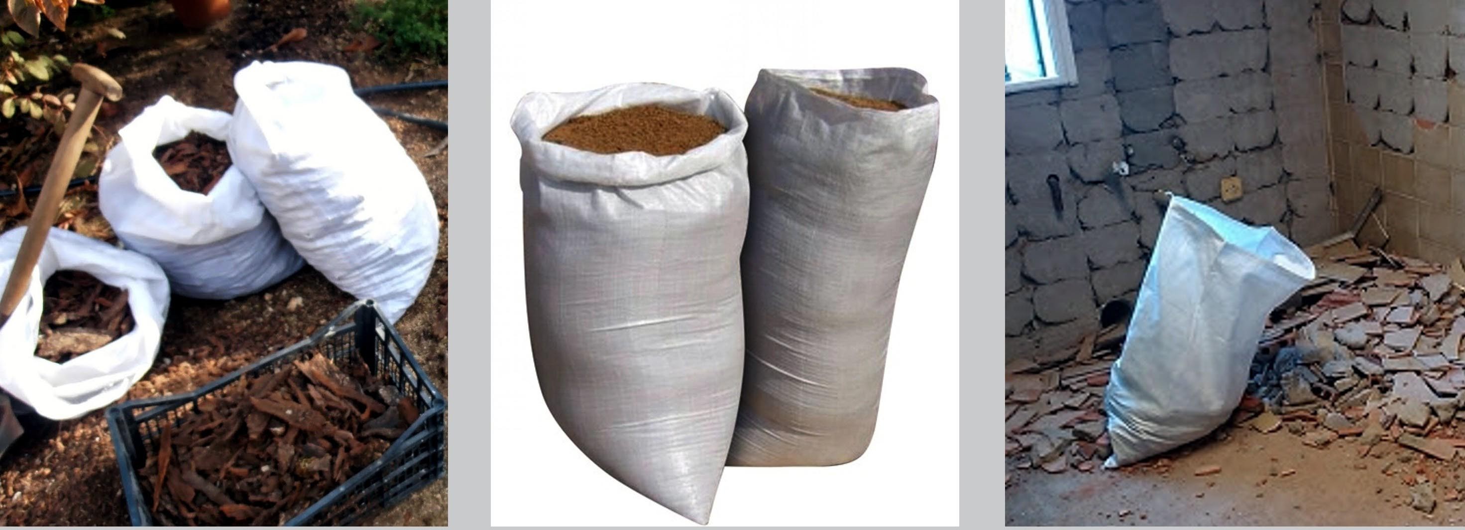 PACK DE 10 SACOS RAFIA BELFLEX 55 X 95 CM.